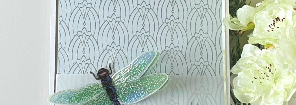 Holographic Dragonfly Sympathy Card / A Blog Named Hero June 2019 ...