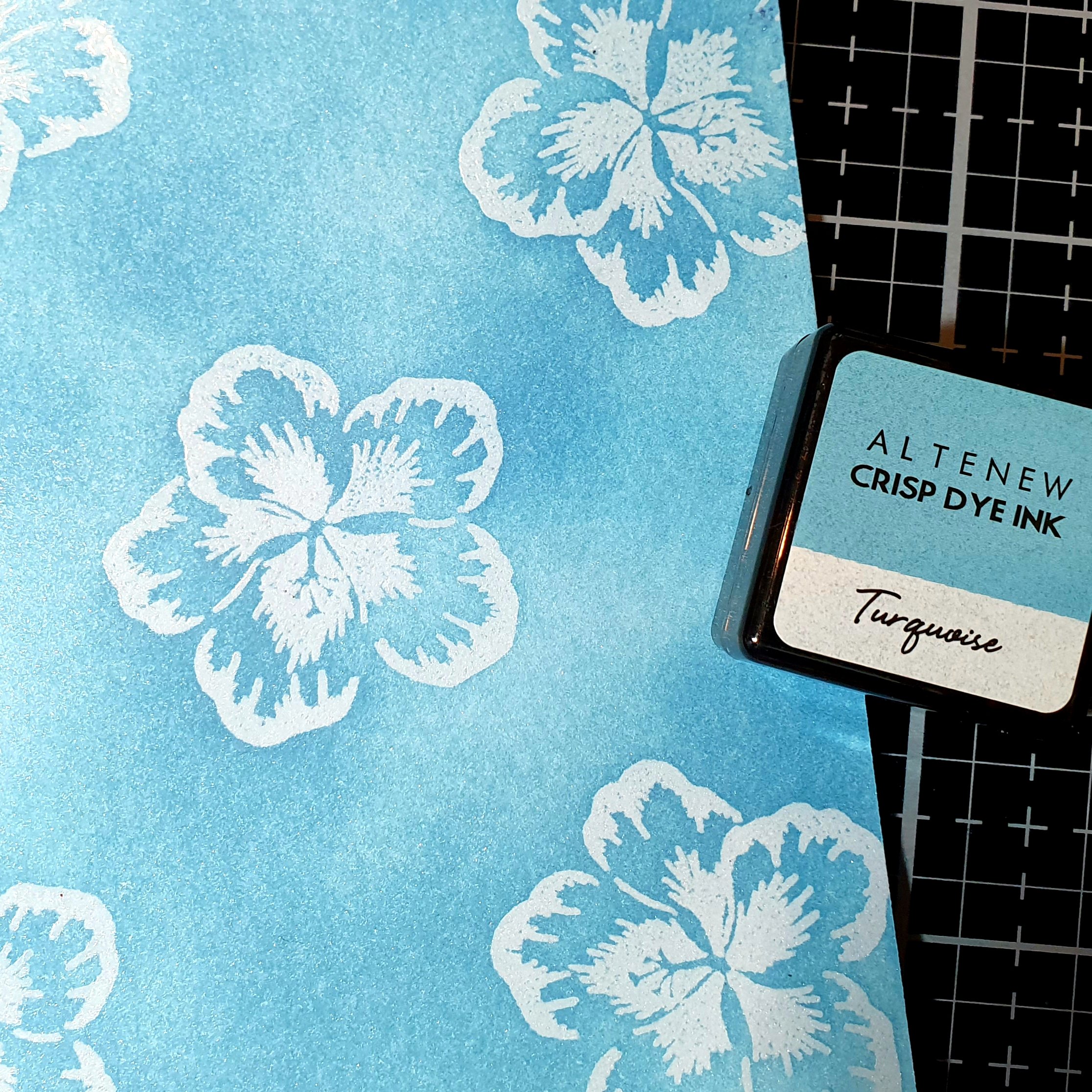 AECP Impressive Heat Embossing: Faux Batik Technique – Craftyanna Studio