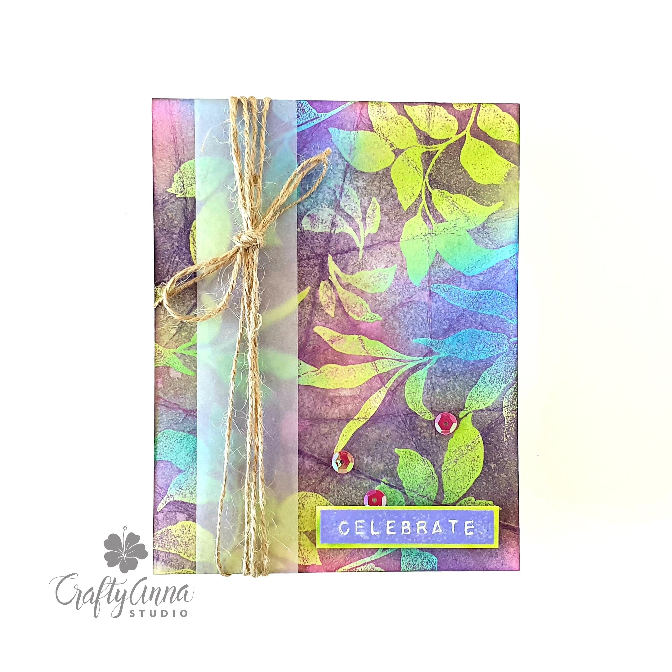 AECP Impressive Heat Embossing: Faux Batik Technique – Craftyanna Studio