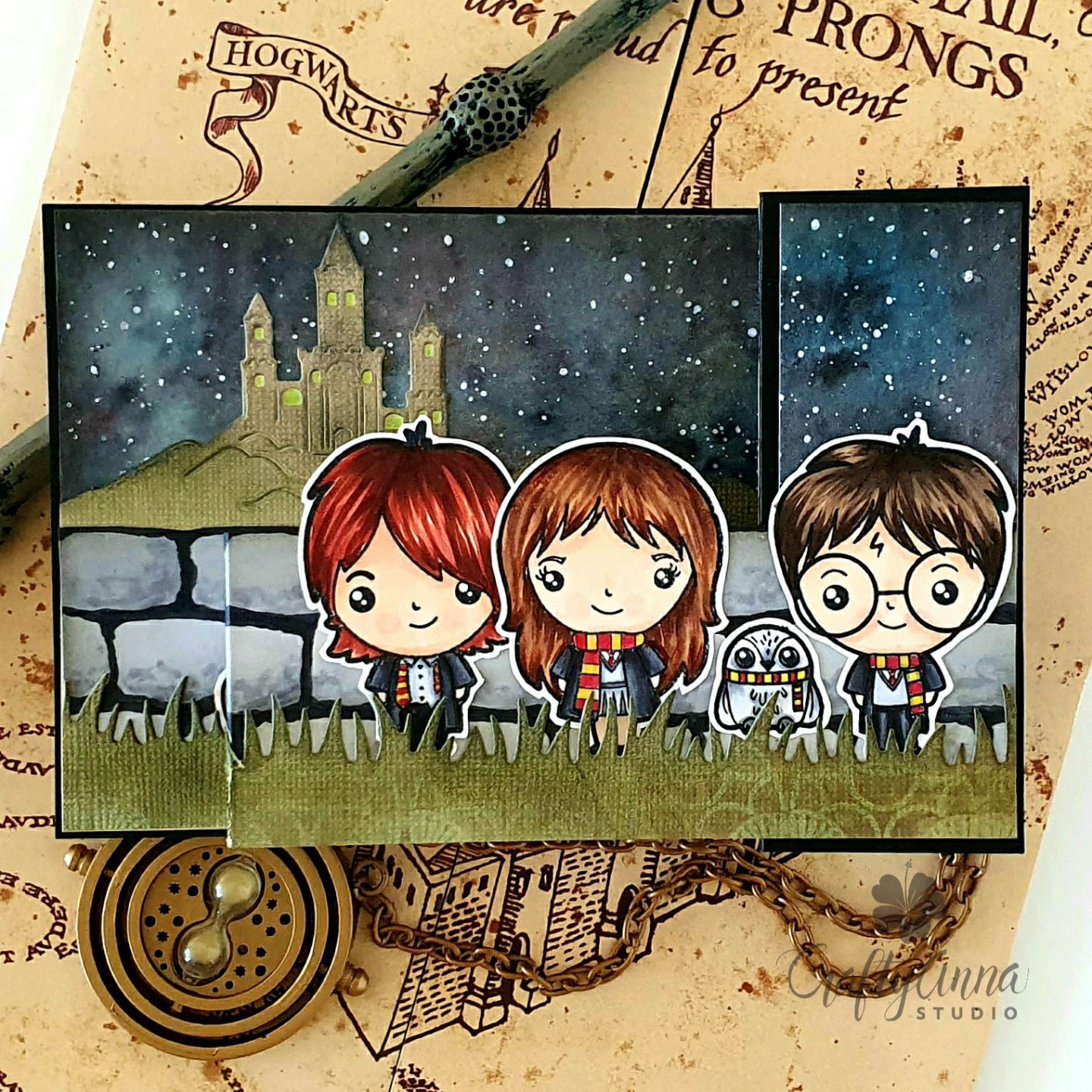 It’s a Kind of Magic: Papercraft March Challenge #27 – Craftyanna Studio