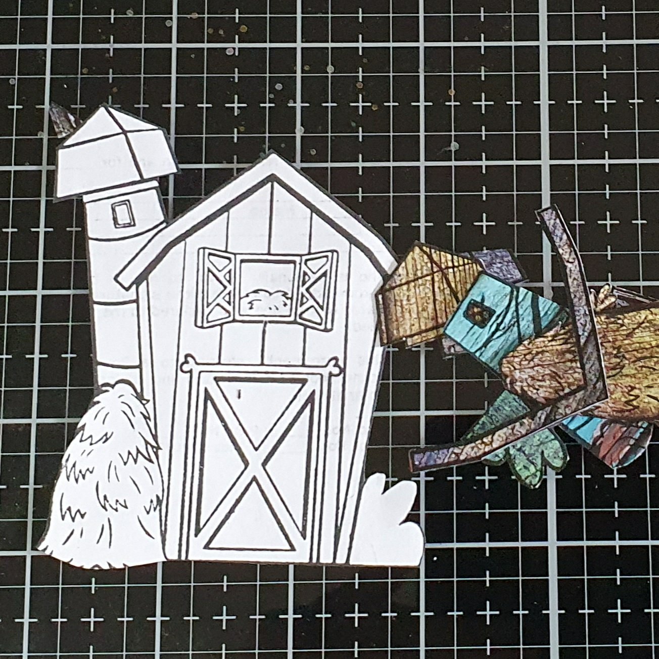 Gosh Barn It! Paper Piecing Outdoor Scenes: Collected Crafty Collab Hop ...