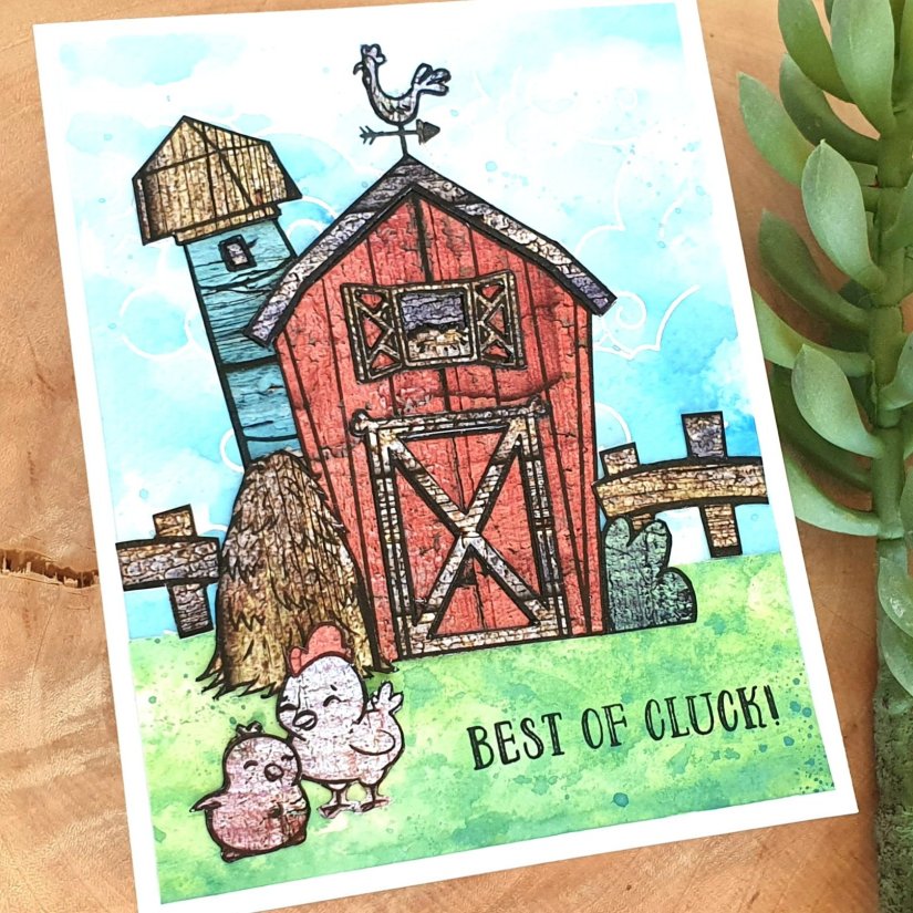 Gosh Barn It! Paper Piecing Outdoor Scenes: Collected Crafty Collab Hop ...