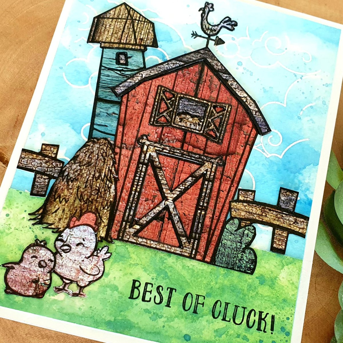 Gosh Barn It! Paper Piecing Outdoor Scenes: Collected Crafty Collab Hop ...