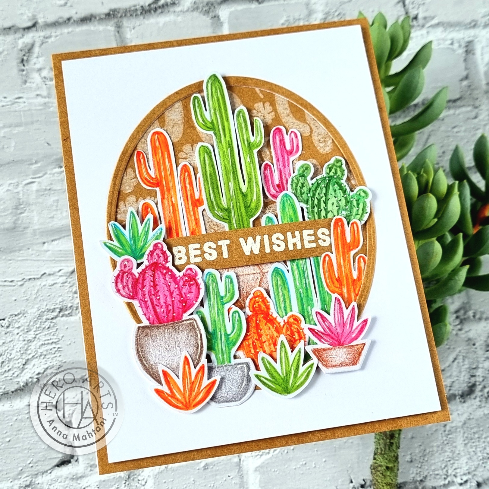 Cacti & Succulents: Hero Arts My Monthly August 2022 kit – Craftyanna ...