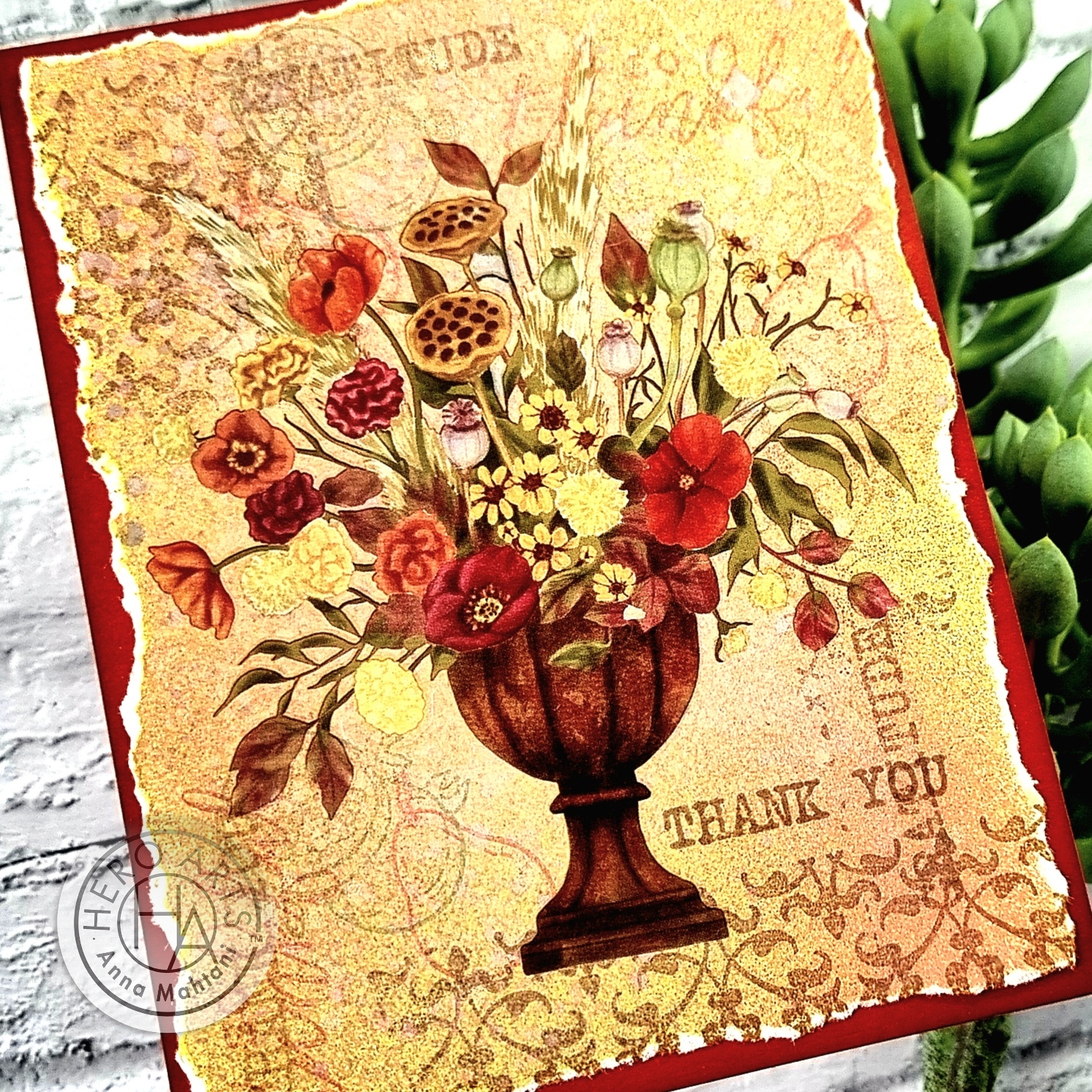 A Vintage Thanksgiving: Hero Arts My Monthly Hero September 2022 kit ...