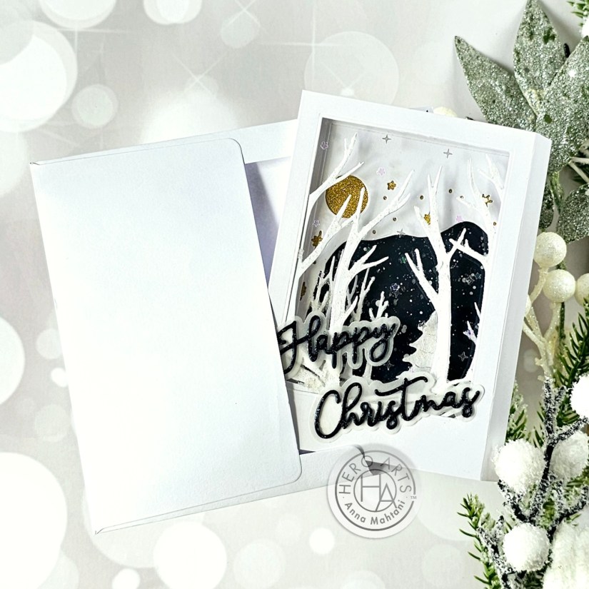 Tunnel Box Card: Hero Arts My Monthly October 2023 Kit – Craftyanna Studio