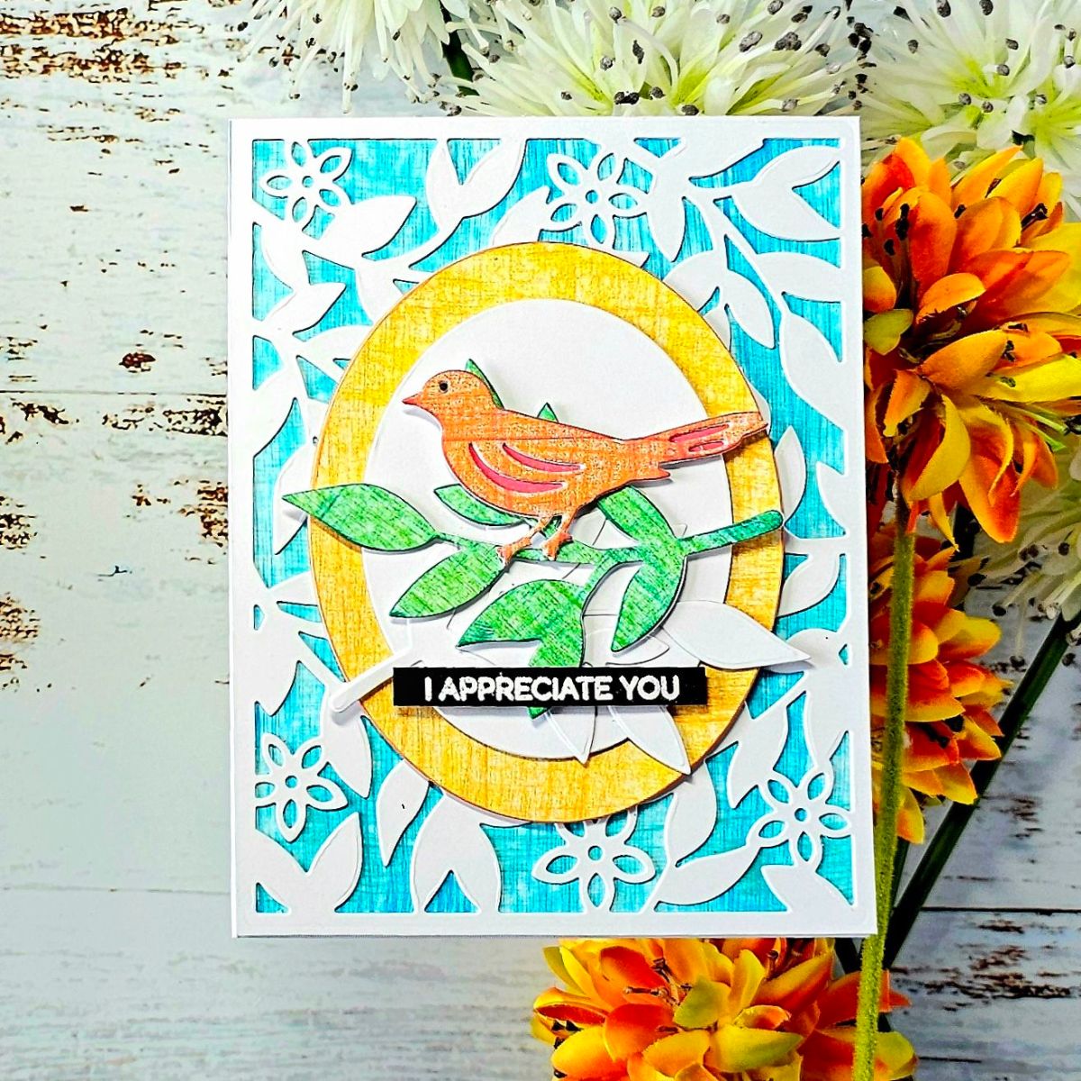 Ink Swiping Technique: Hero Arts Blossoms & Birdsong Collection ...